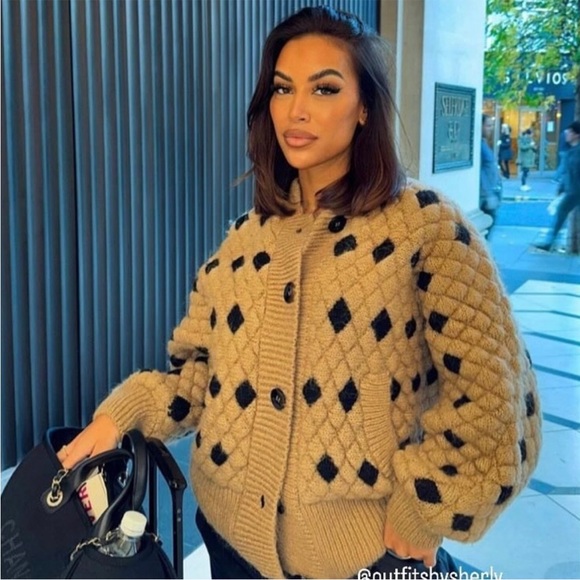 Zara | Sweaters | Zara Structure Knit Cardigan | Poshmark